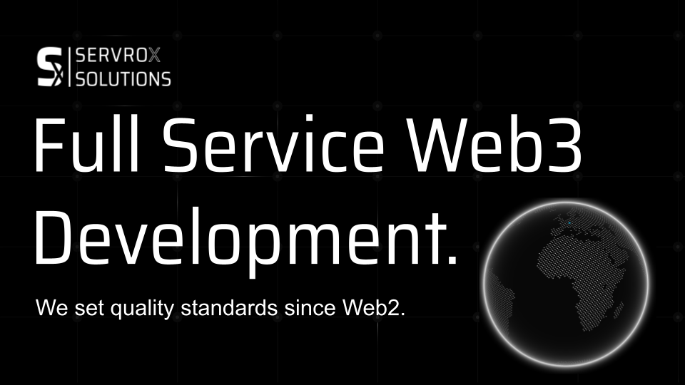 servrox solutions - Full Service Web3 Development